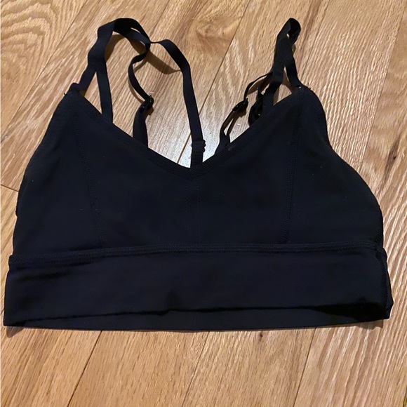 lululemon athletica | Tops | Lulu Long Line Bra Black Size 2 | Poshmark
